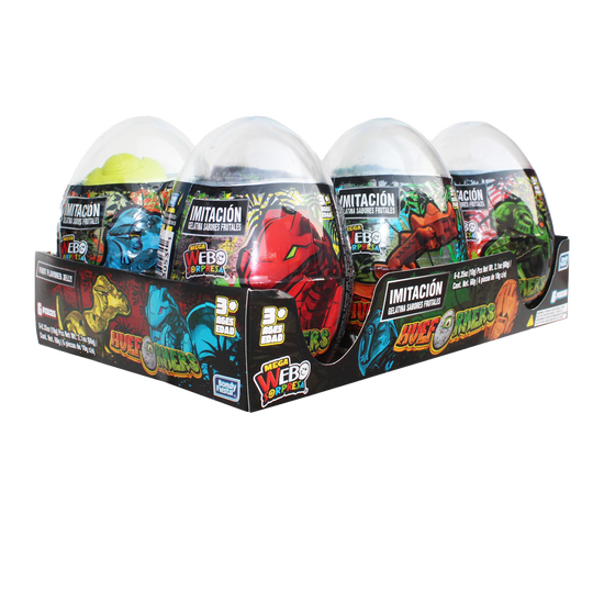 BONDY MEGA HUEVO MUTANT FORM 1/6pzs (Caja:12dsp) – Dulcerías Balu