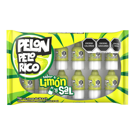 PELON PELORICO LIMON Y SAL 24/12 – Dulcerías Balu