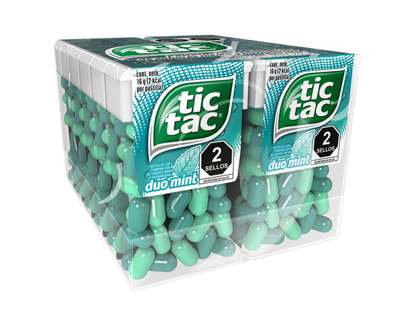 FERRERO TIC TAC DUO MINT 1/12pzs (Caja: 12dsp) – Dulcerías Balu