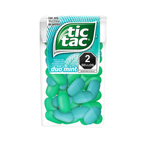 FERRERO TIC TAC DUO MINT 1/12pzs (Caja: 12dsp) – Dulcerías Balu